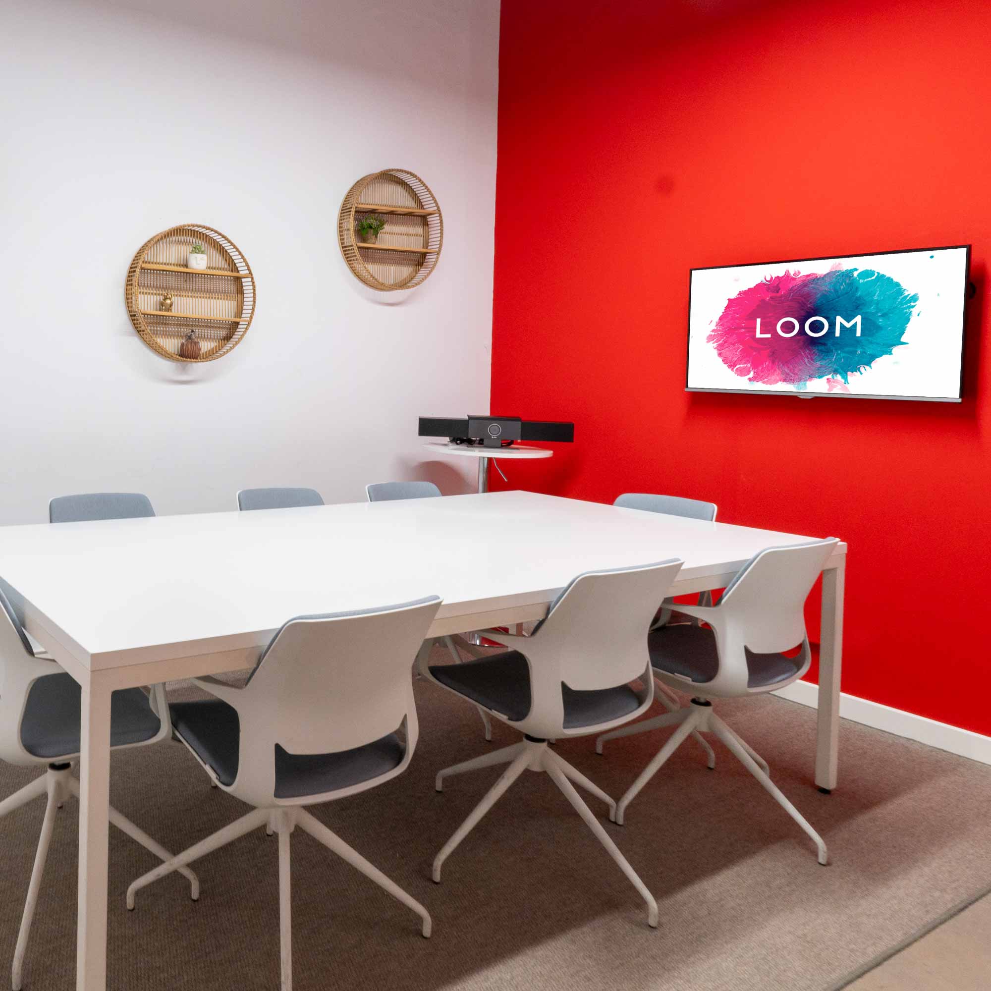 Alquiler sala de reuniones en Madrid - Rojo de Indias meeting room ...