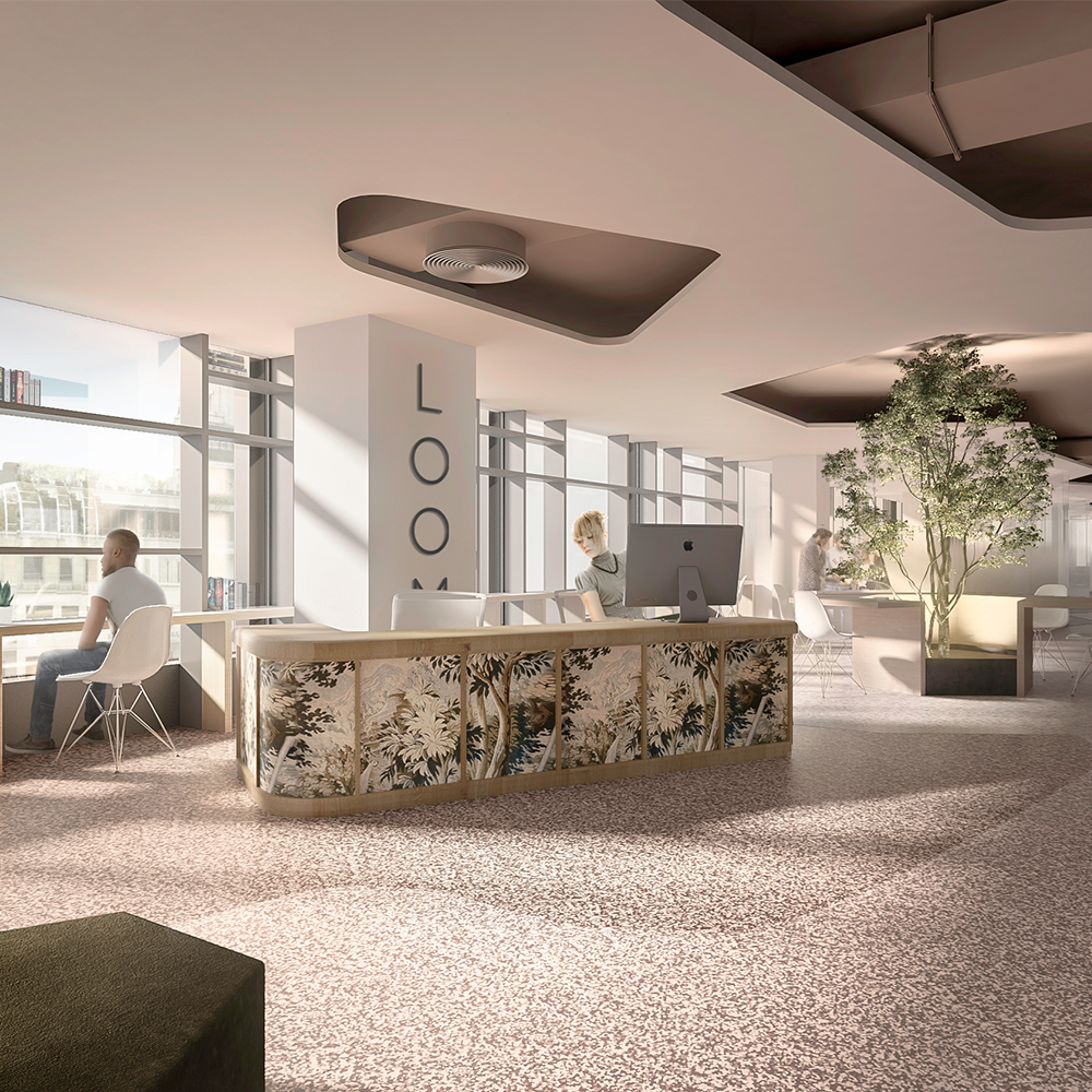 Conoce los espacios de trabajo y oficinas del coworking LOOM Castellana ...